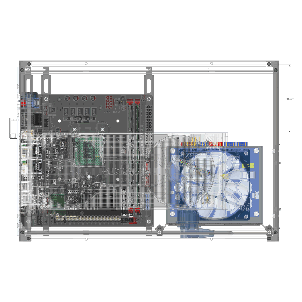 DA2 Vertical GPU KIT – Streacom Shop